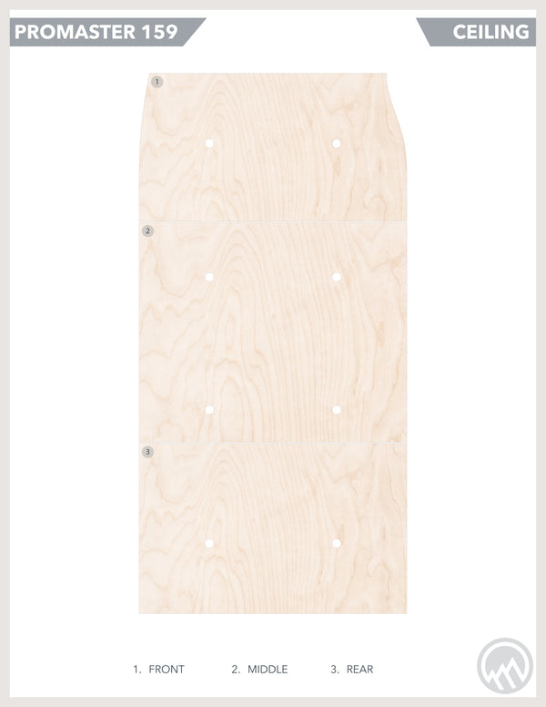 PROMASTER CEILING PANELS – Highland Vans